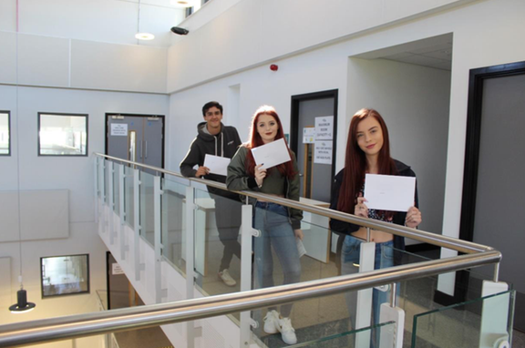 UTC South Durham students celebrate GCSE results - Aycliffe Business Park